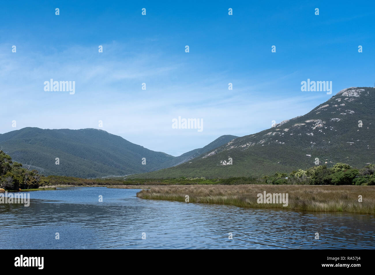 Wilsons Promontory nation park in south eastern Australia. Wilsons prom ...