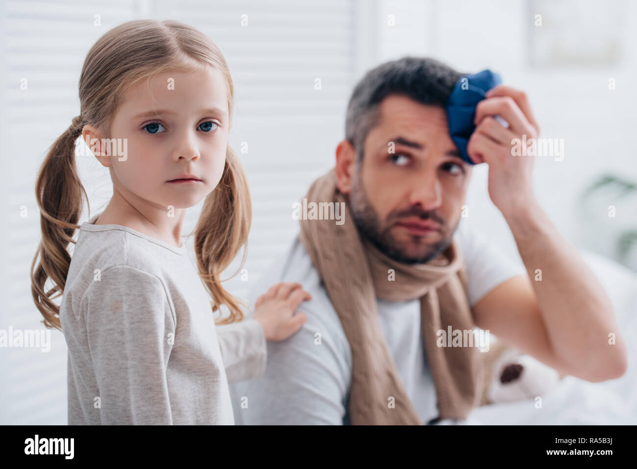 Child touching ice hi-res stock photography and images - Alamy
