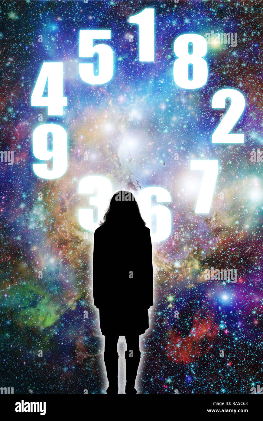 Numerology numbers hi-res stock photography and images - Alamy