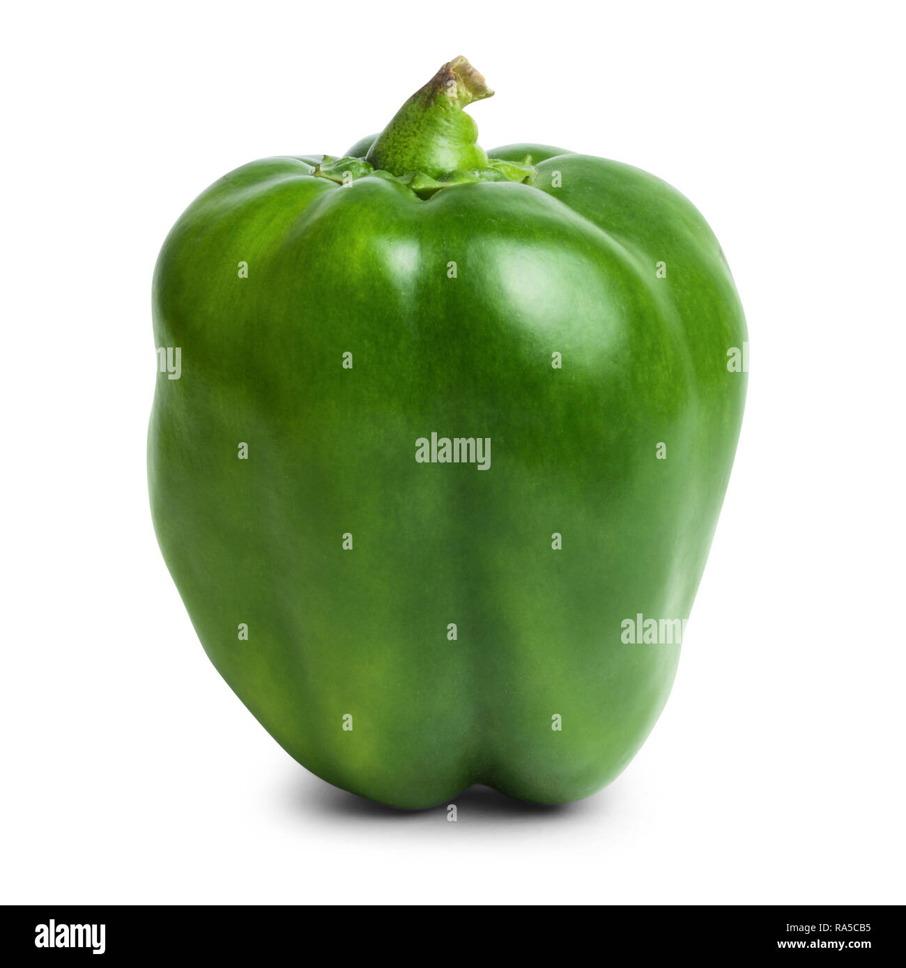 Capsicum on white background Stock Photo - Alamy