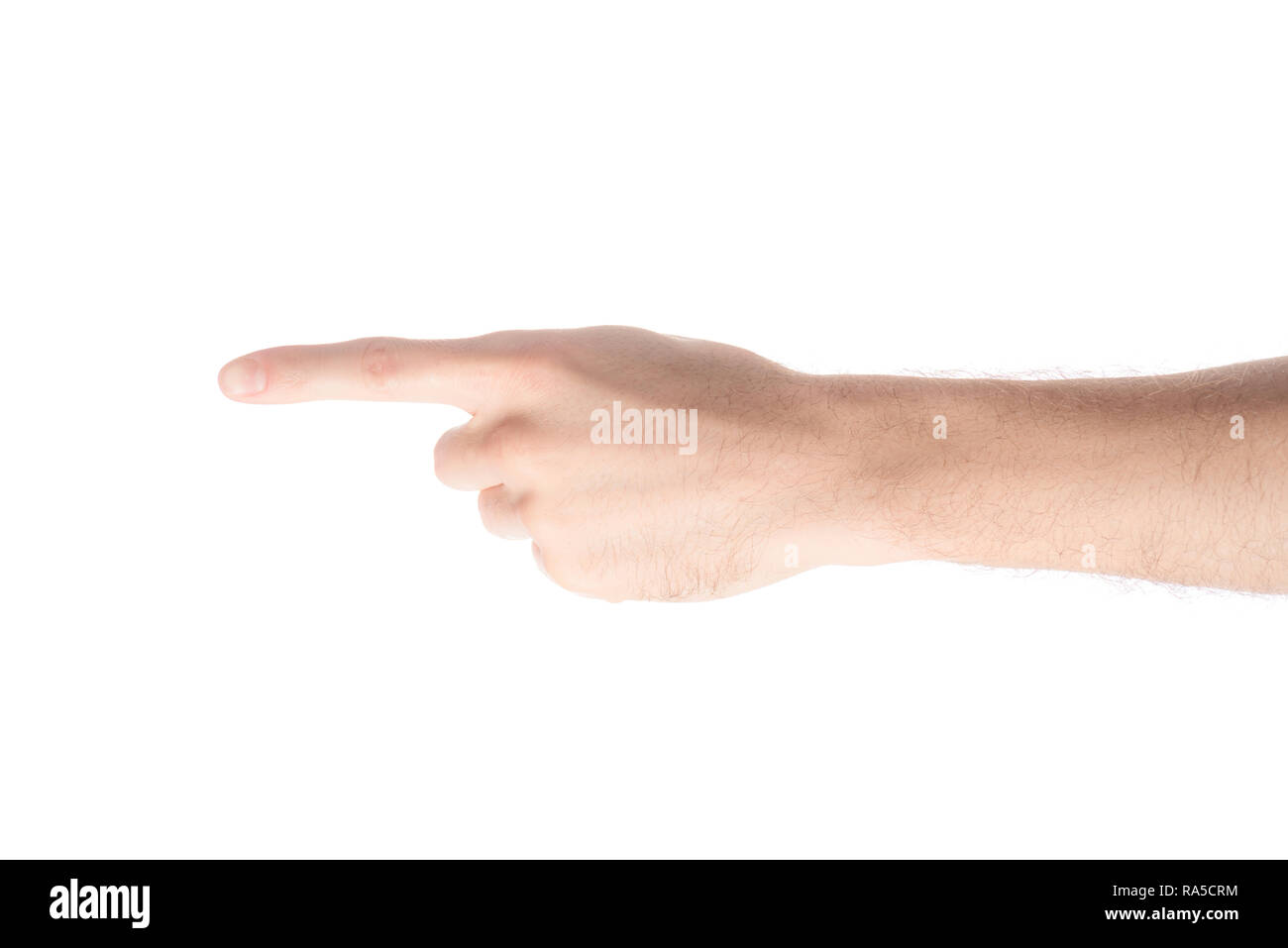 Finger Pointing Left Stock Photos & Finger Pointing Left Stock Images ...