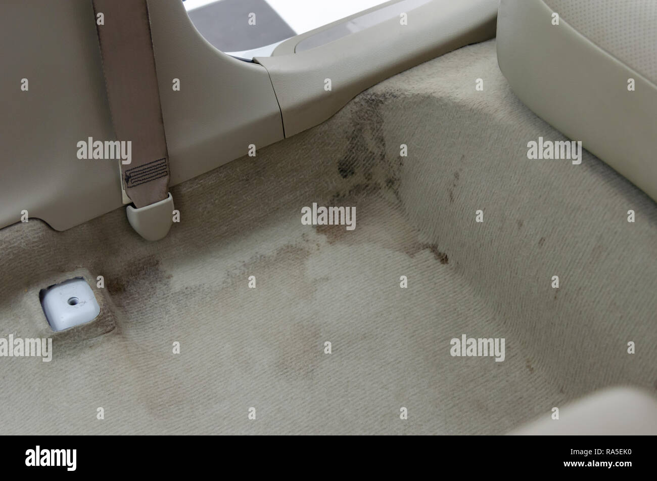 Dirty car interior hi-res stock photography and images - Alamy
