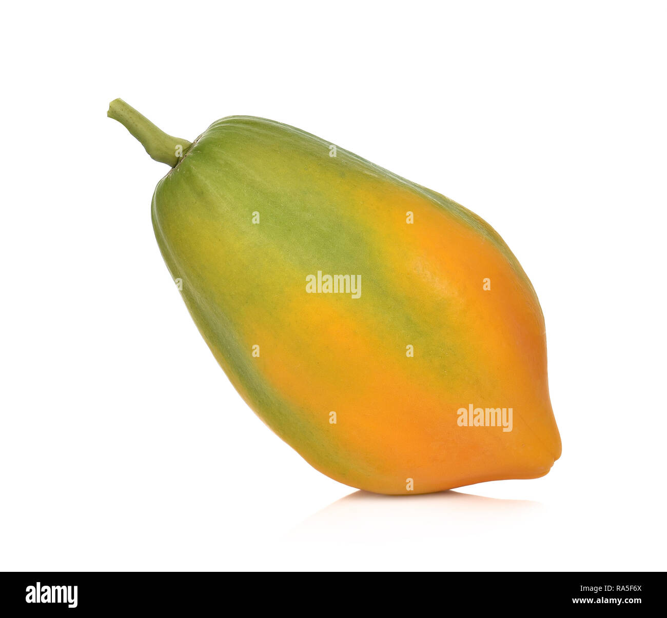 papaya isolated on a white background Stock Photo - Alamy