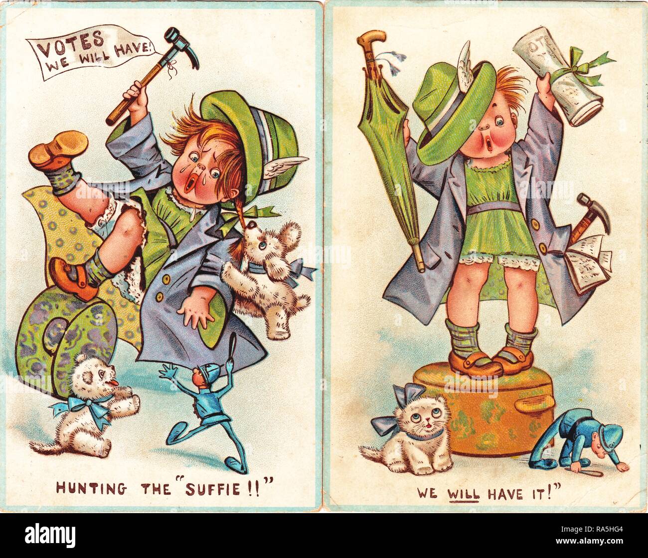 Toddler suffragist hi-res stock photography and images - Alamy