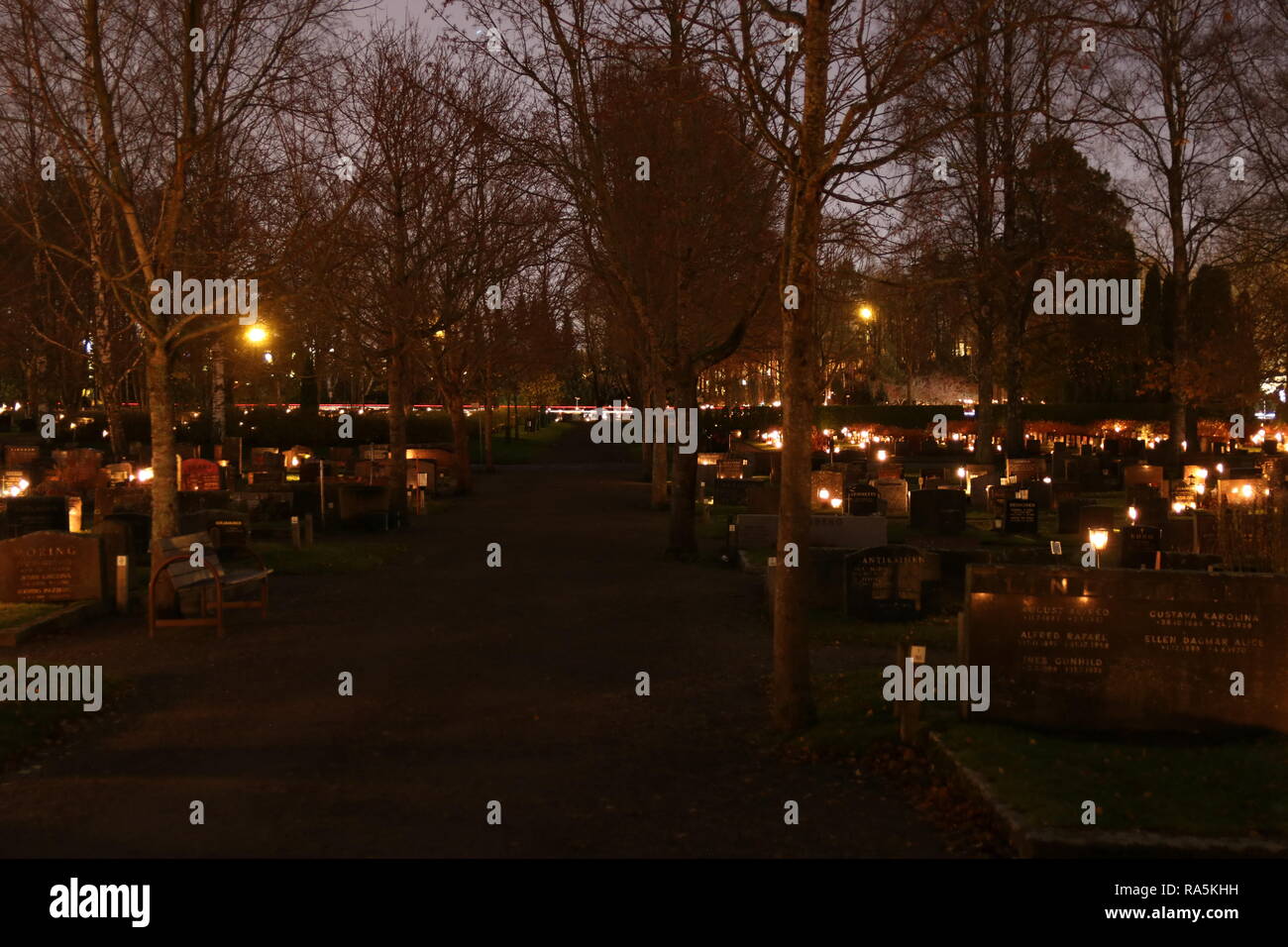 Halloween Cemetery High Resolution Stock Photography and Images - Alamy