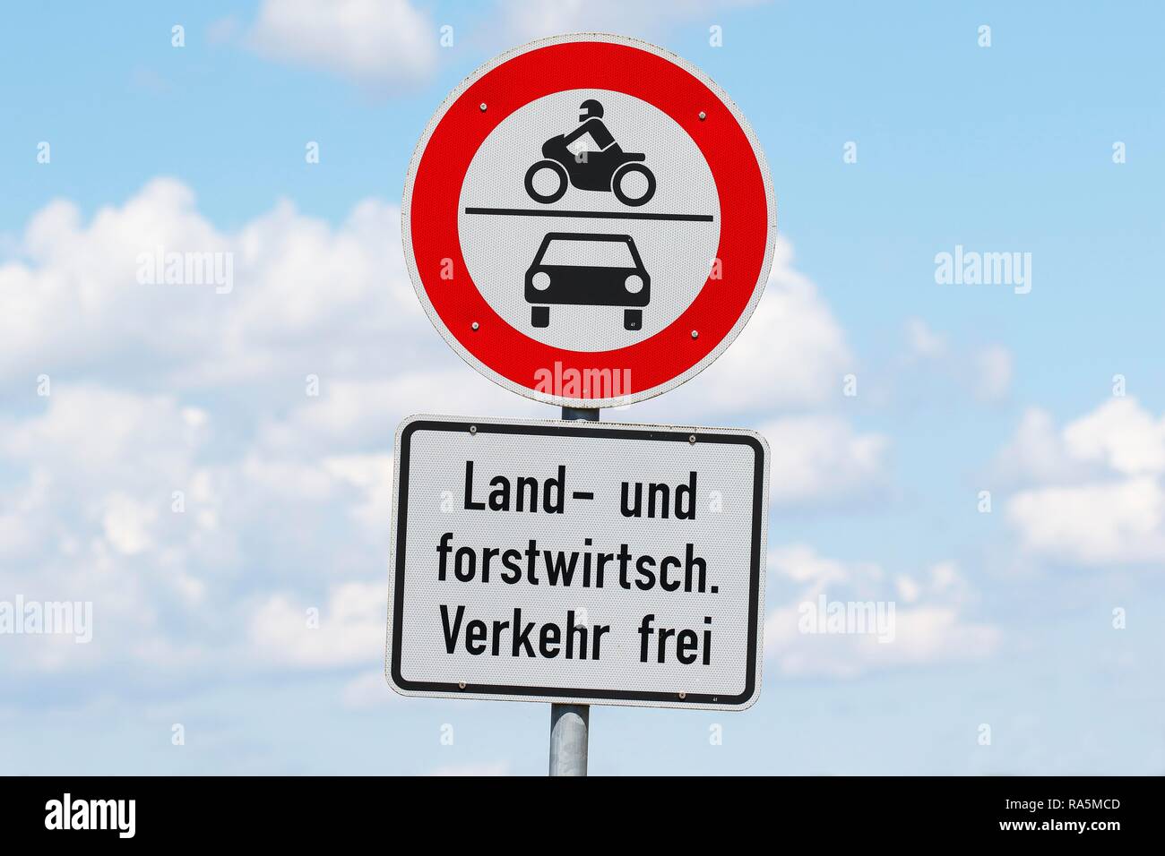 Traffic sign, agricultural and forestry traffic free, transit ...