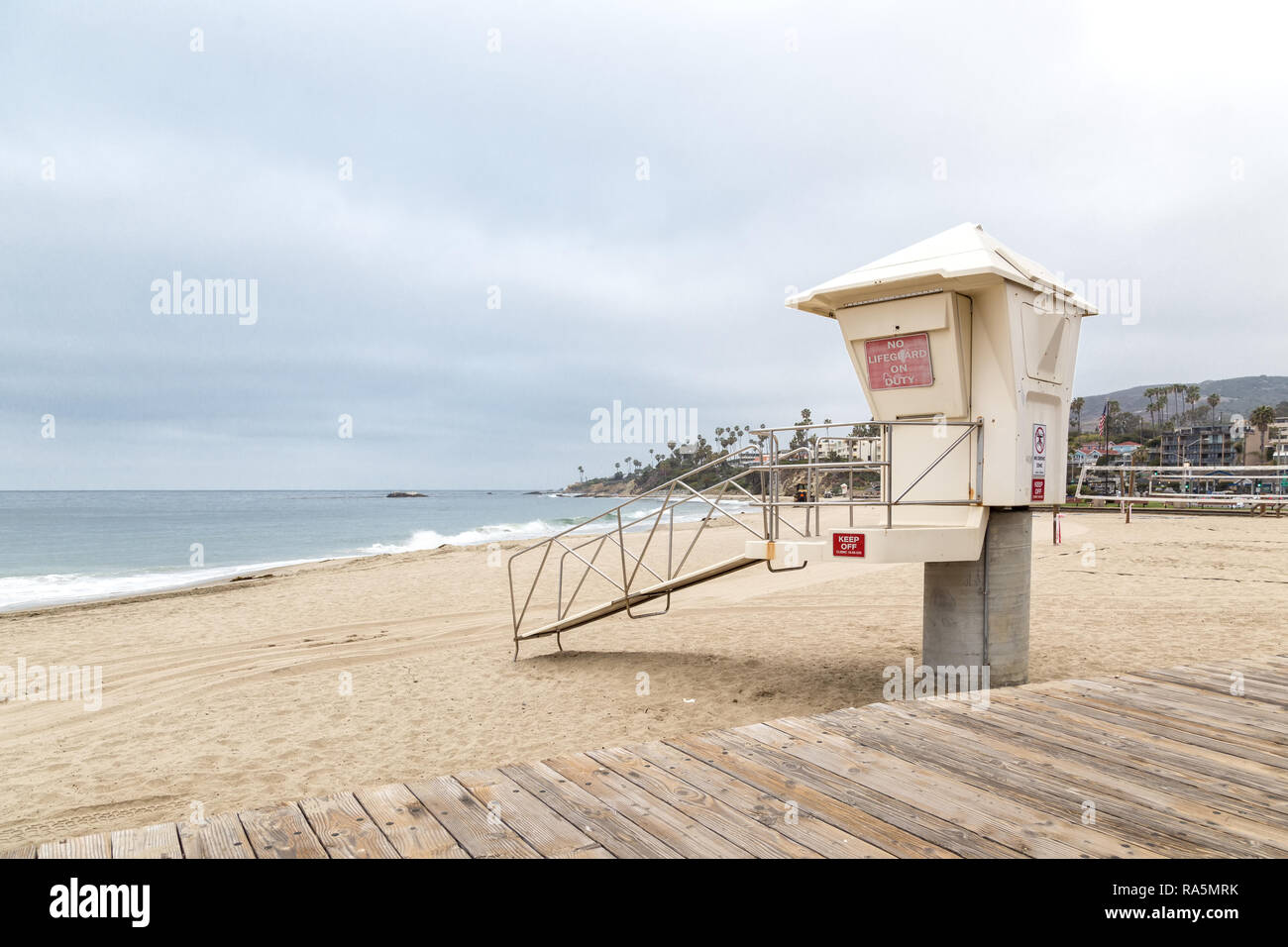 Scenic view white lifeguard hi-res stock photography and images - Alamy