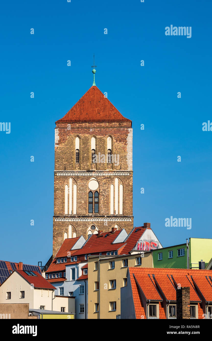 Historical building in the city Rostock, Germany Stock Photo - Alamy