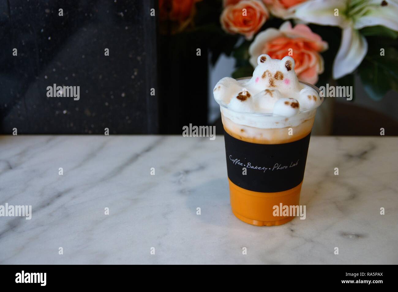 Tea foam hi-res stock photography and images - Alamy