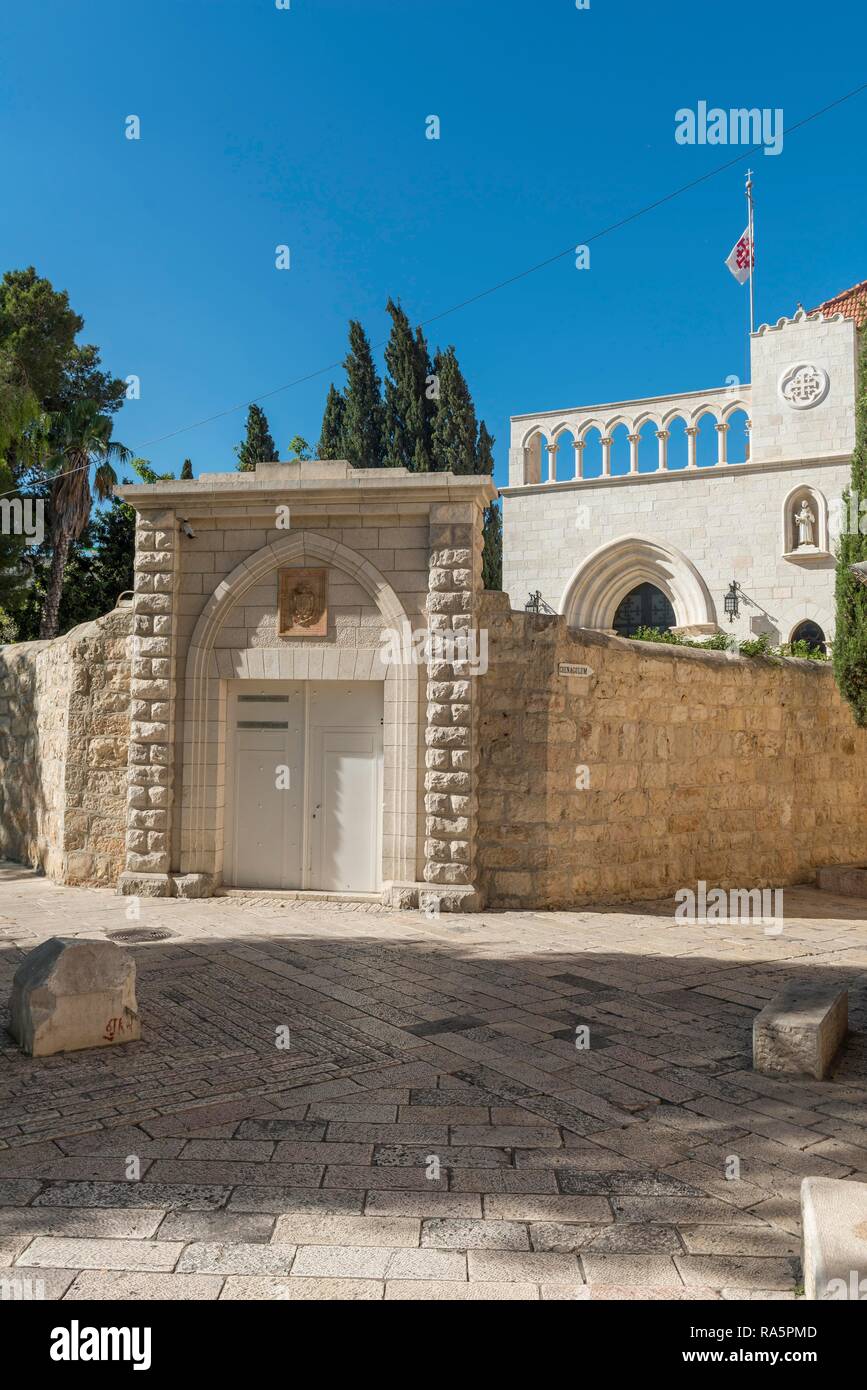 Franciscan Monastery, Mount Zion, Jerusalem, Israel Stock Photo - Alamy