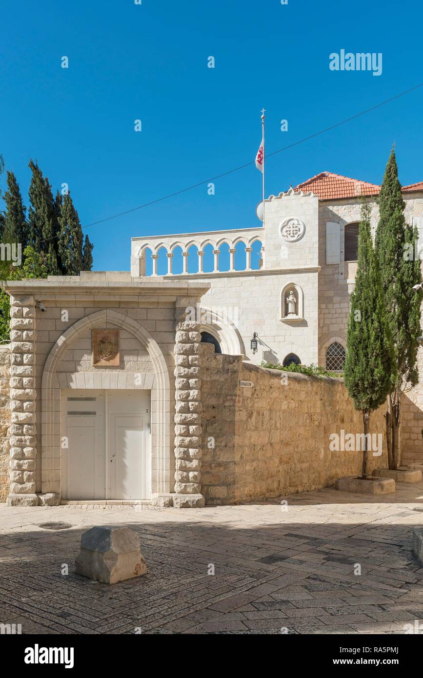 Franciscan Monastery, Mount Zion, Jerusalem, Israel Stock Photo - Alamy
