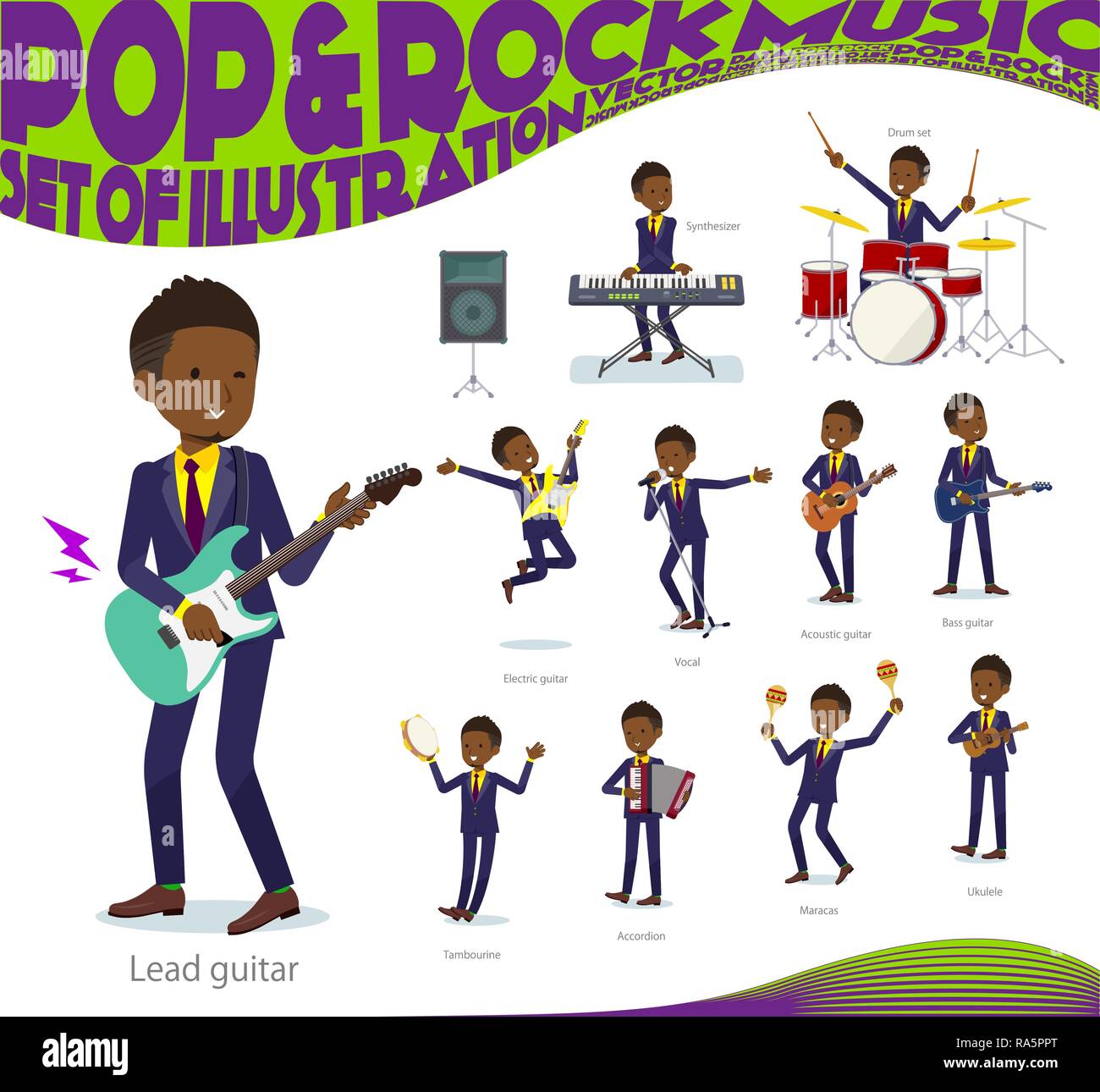 Foreigner and rock music Stock Vector Images - Alamy