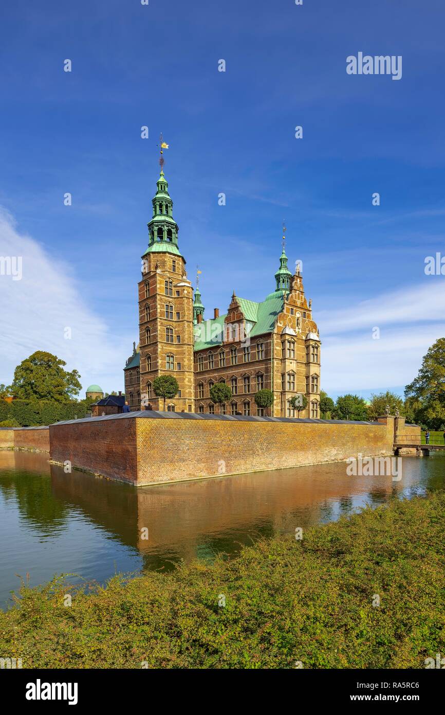 Rosenborg Castle, Copenhagen, Capital Region of Denmark, Denmark Stock ...