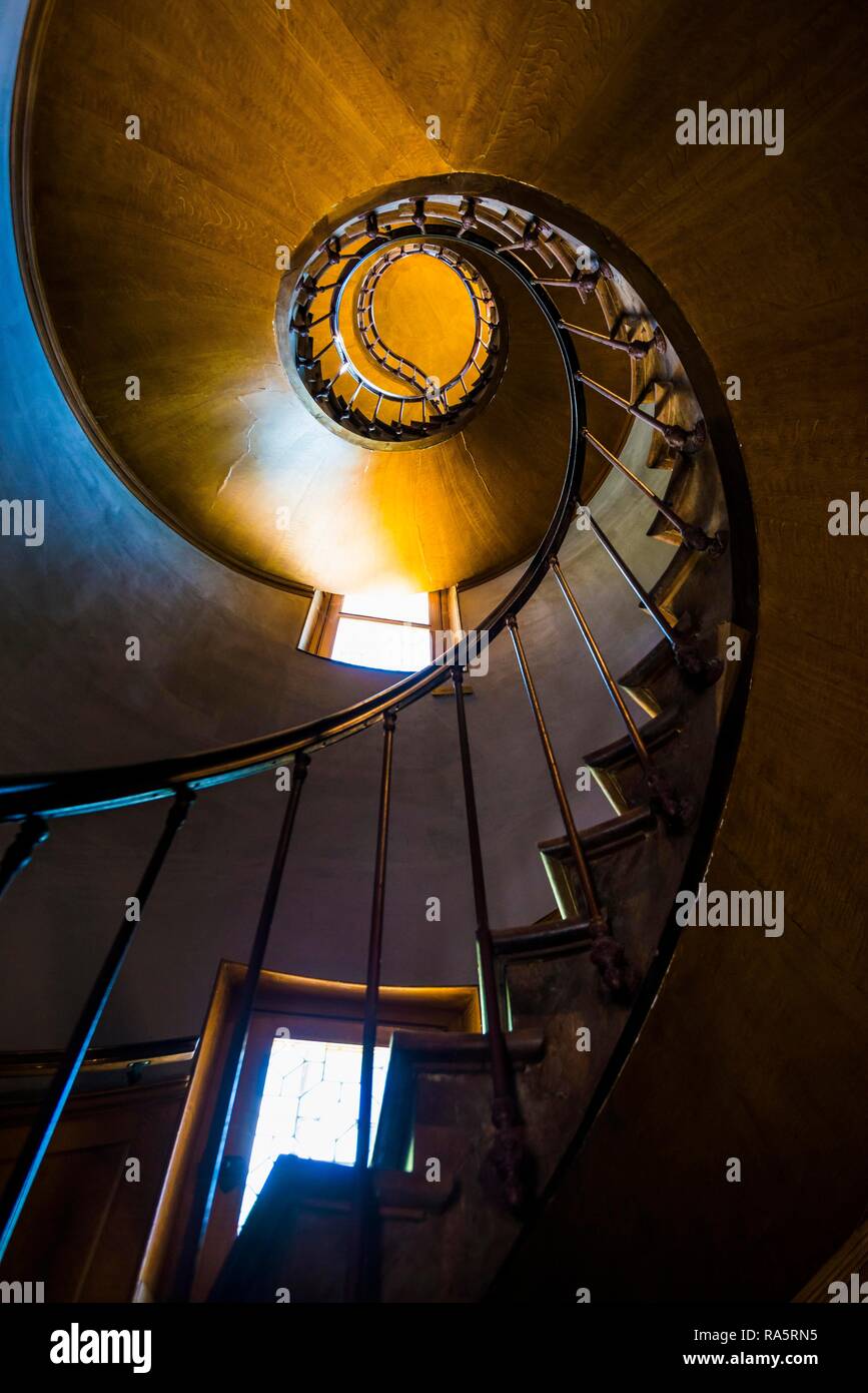 French spiral staircase hi-res stock photography and images - Alamy