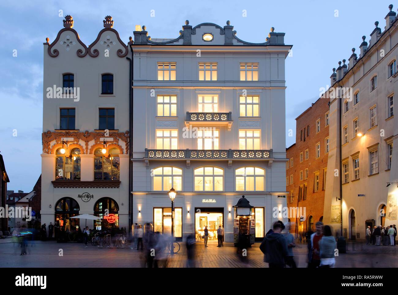 Main market square rynek glowny krakow hi-res stock photography and ...