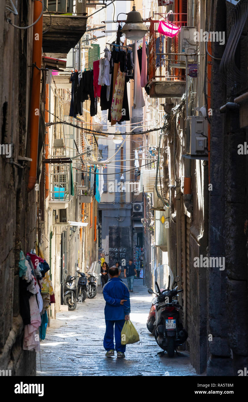 Naples poverty hi-res stock photography and images - Alamy