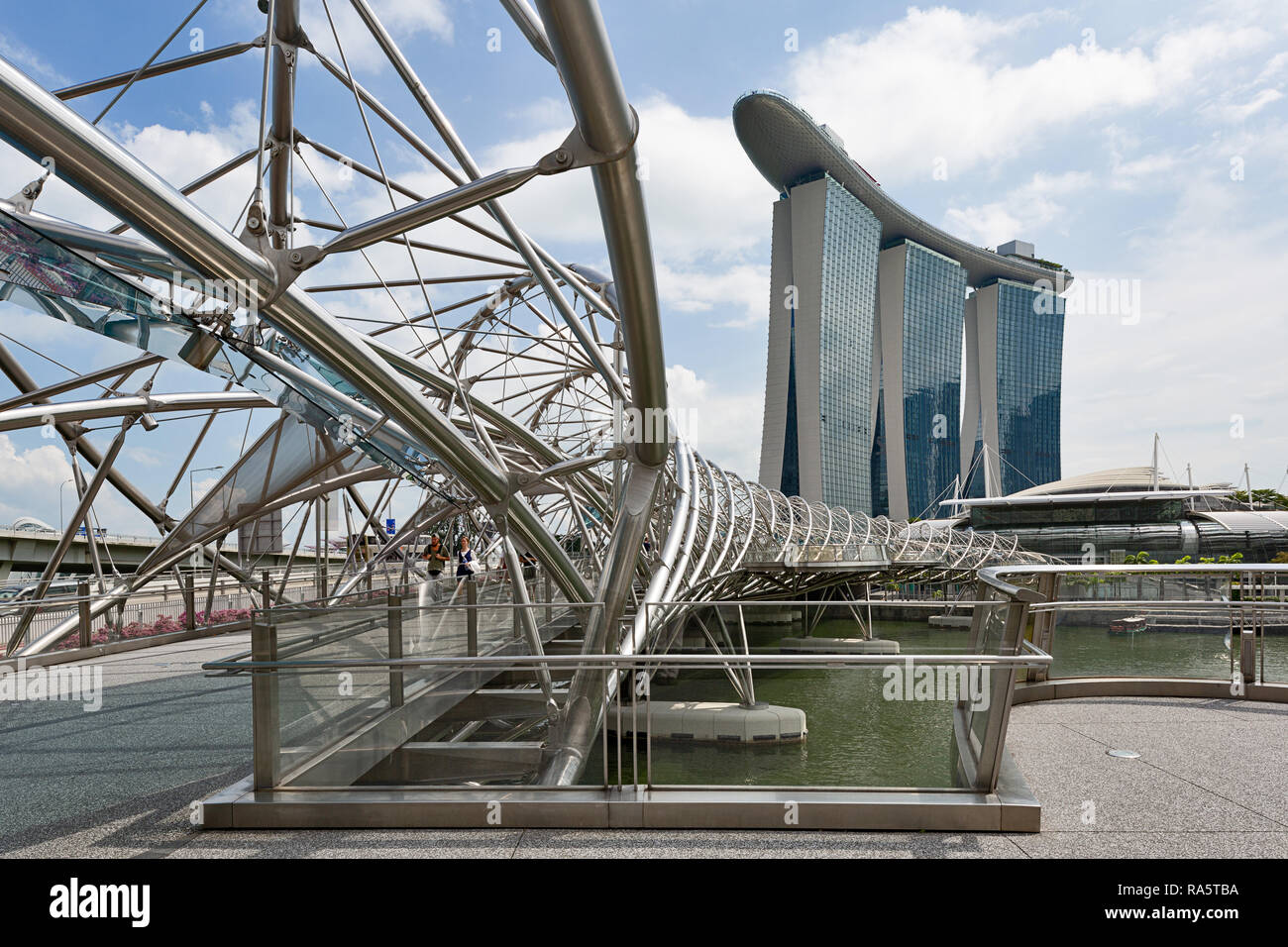 Helix bridge hi-res stock photography and images - Alamy