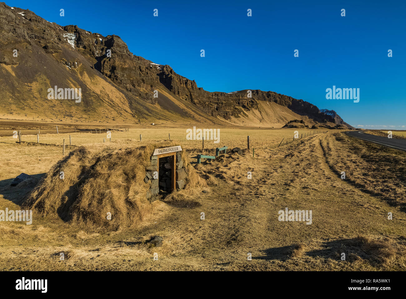 The Shed, a traditional turf and stone structure built in 1948 by a ...