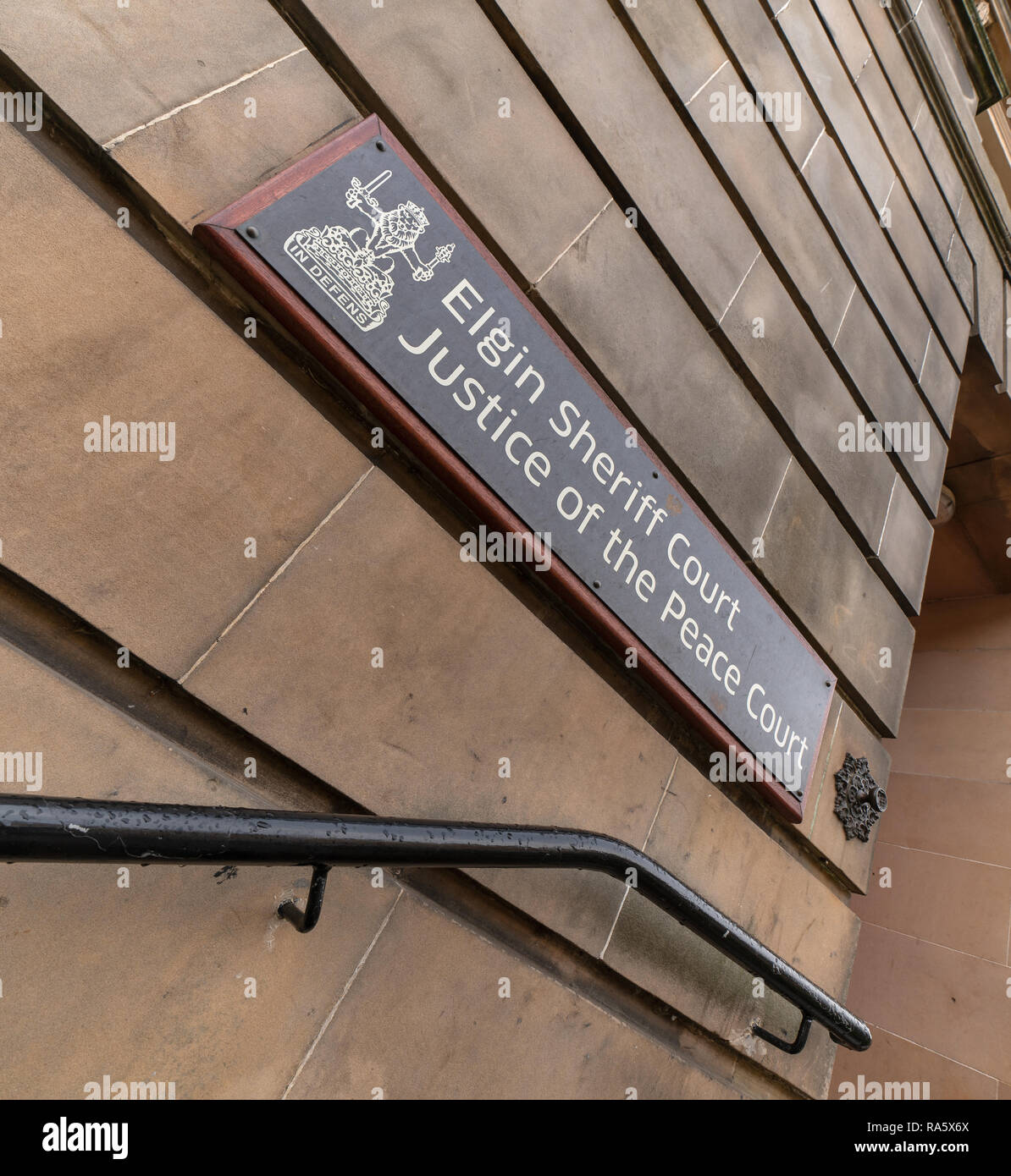 Elgin sheriff court hi-res stock photography and images - Alamy