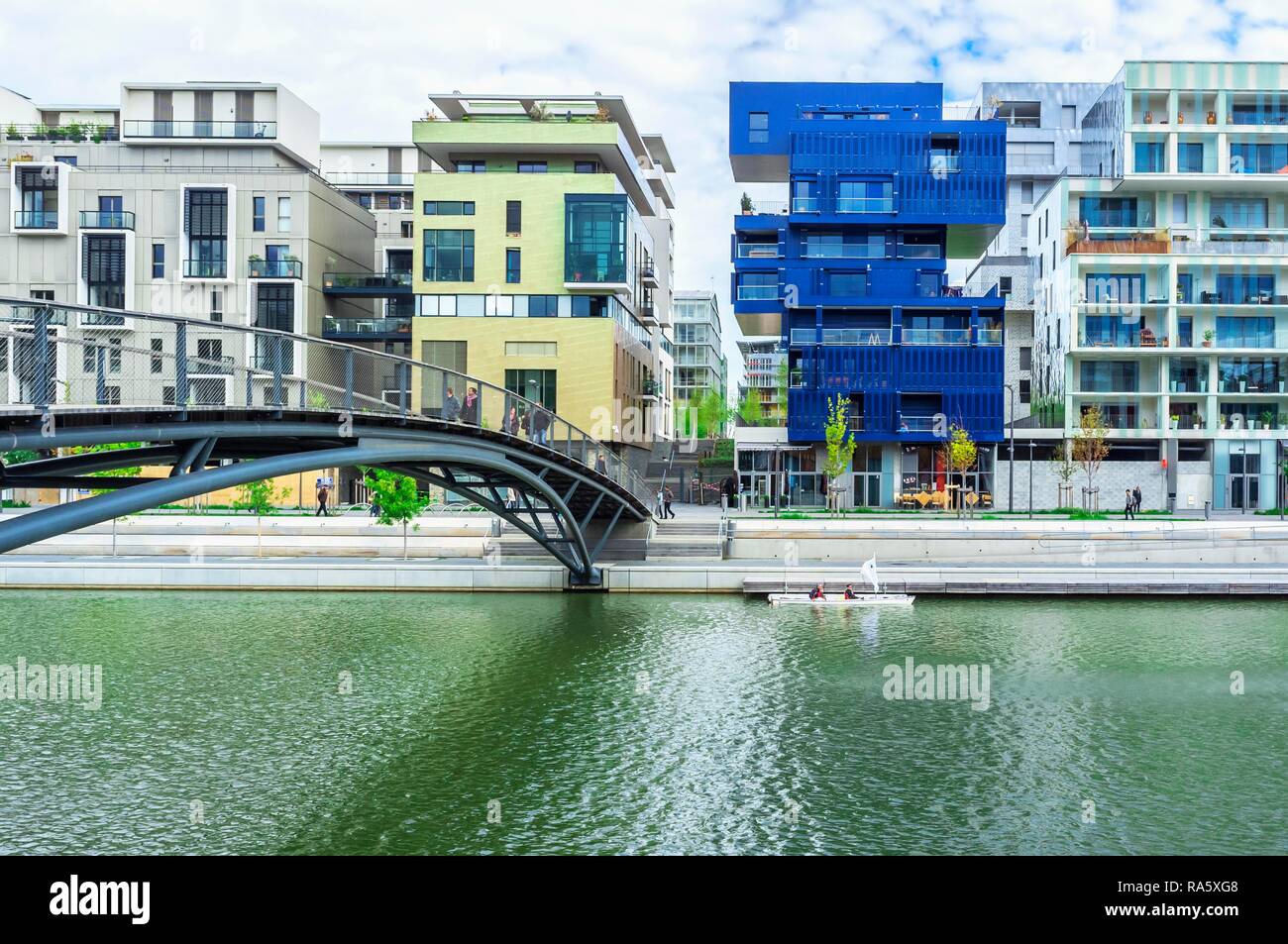 La Confluence district, Lyon, Rhône, France, Europe Stock Photo - Alamy