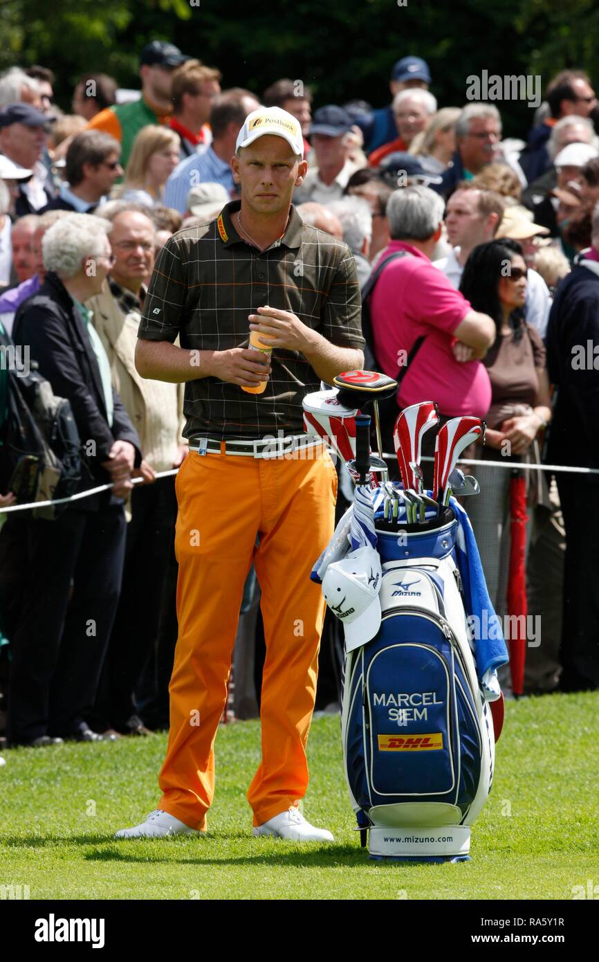 Marcel Siem, German professional golfer, taking part at the BMW ...