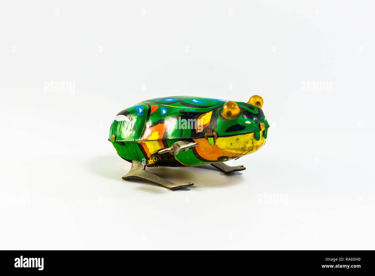 Wind up tin toys Stock Photo - Alamy