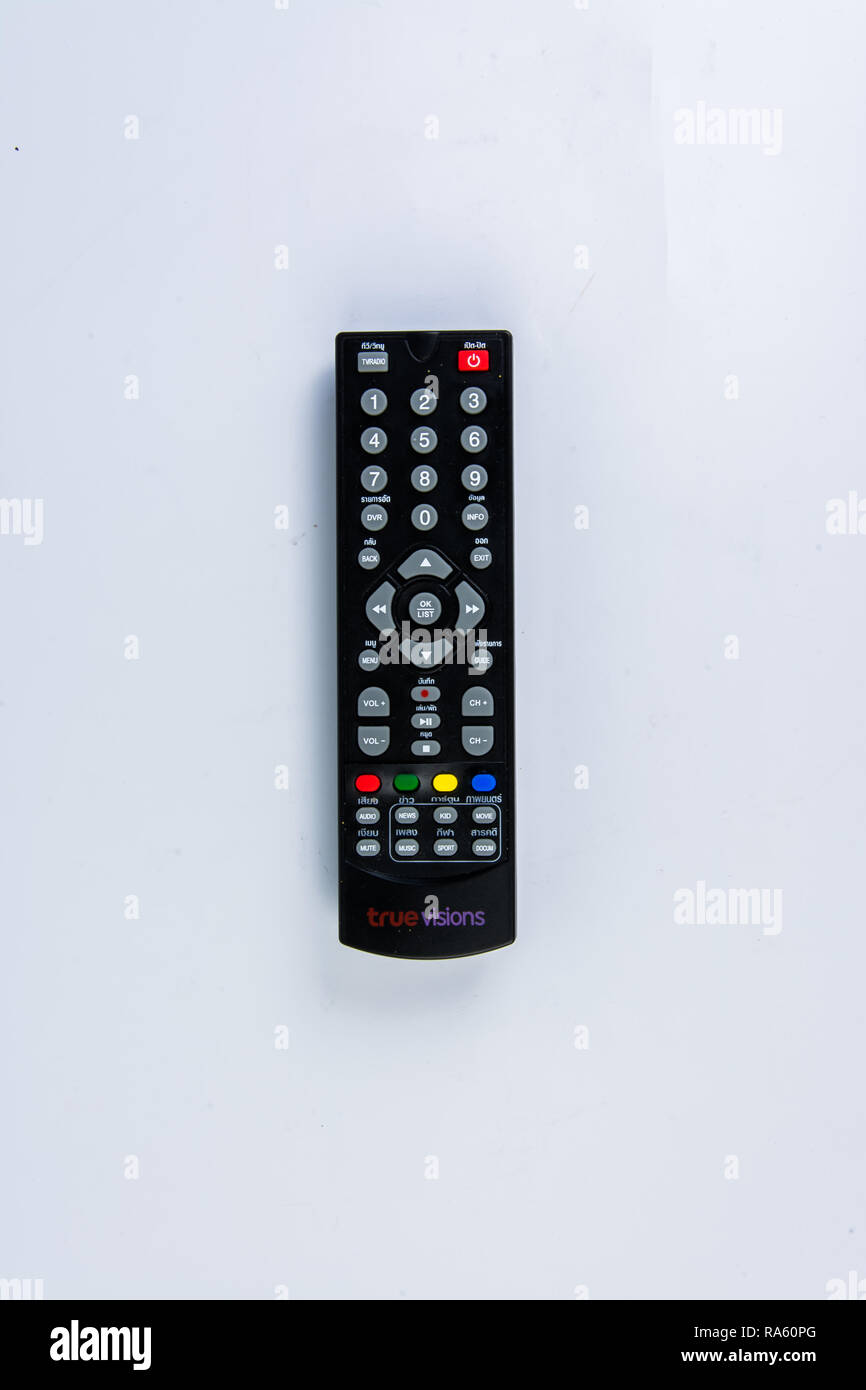 remote on white background Stock Photo - Alamy