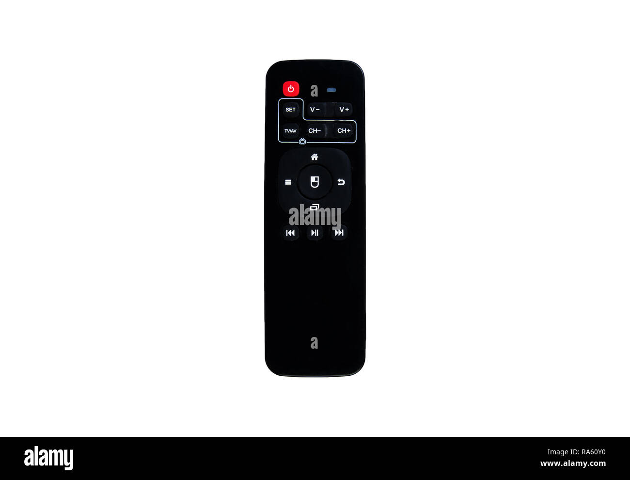 remote on white background Stock Photo - Alamy