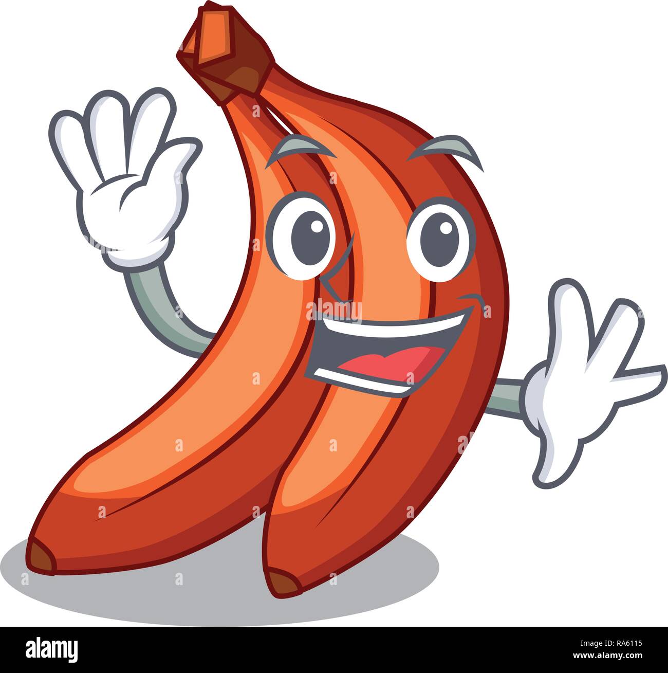 Red fruit in open Stock Vector Images - Alamy