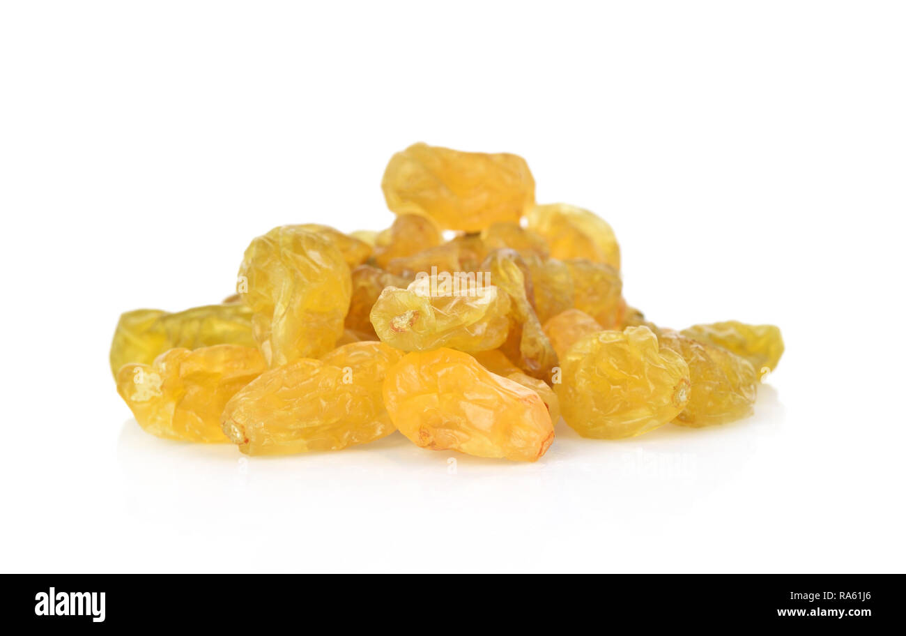 Dry grape isolated on white background Stock Photo - Alamy