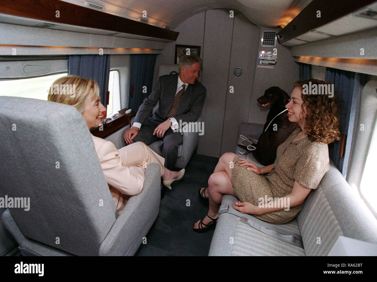 7/24/1998 Photograph of President William Jefferson Clinton, First Lady ...