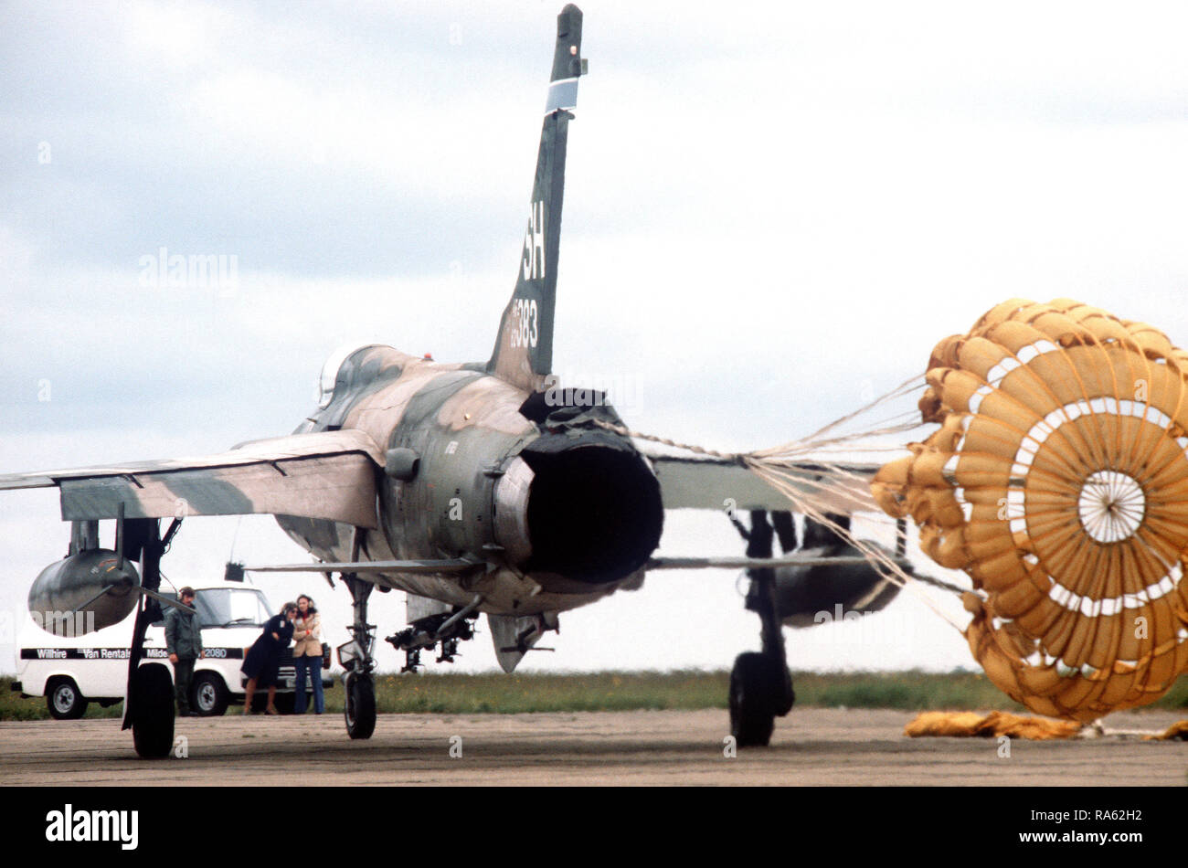 1978 - A 507th Tactical Fighter Group F-105 Thunderchief aircraft ...