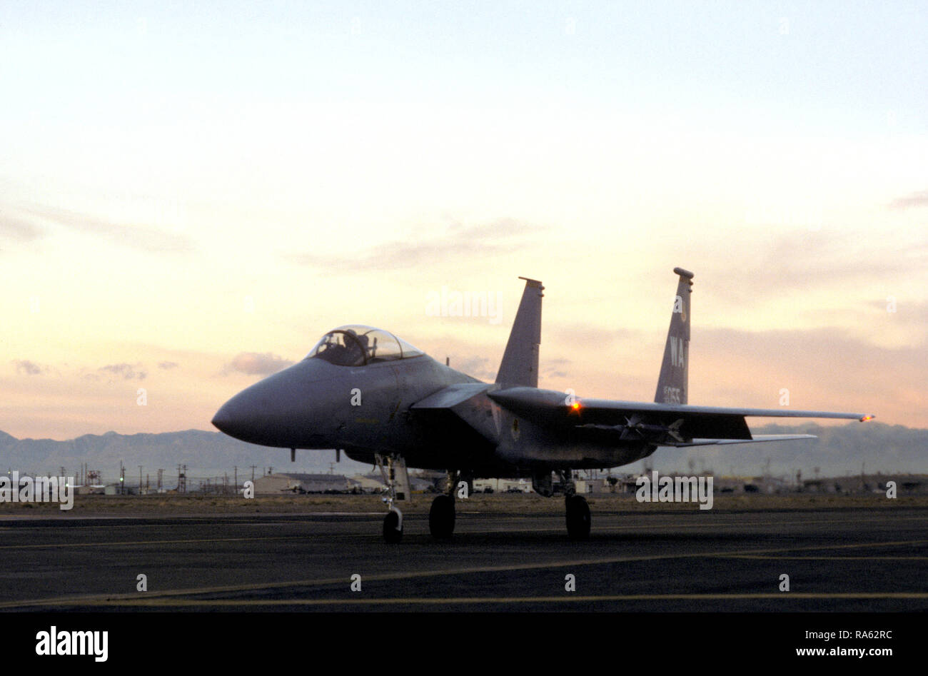 1978 - Left front view of a F-15 Eagle aircraft from the 433rd Fighter ...