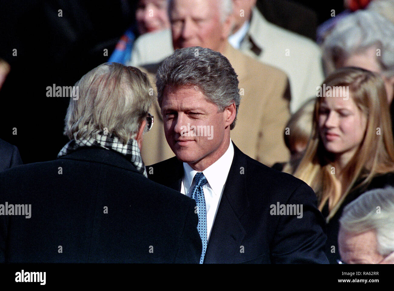 Clinton inauguration 1993 hi-res stock photography and images - Alamy