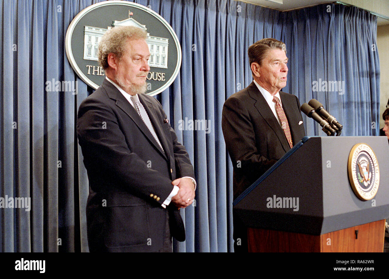 Robert bork announcement hi-res stock photography and images - Alamy