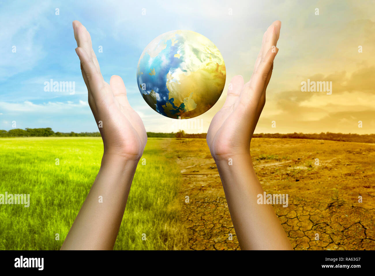 Humans And Climate Background