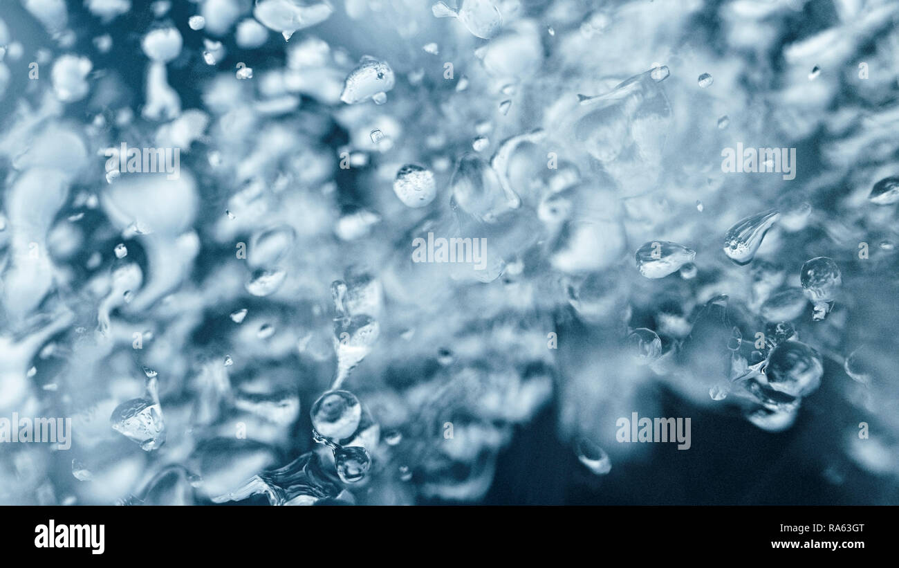 Water Drops On Frozen Ice Background, 3d rendering Stock Photo - Alamy