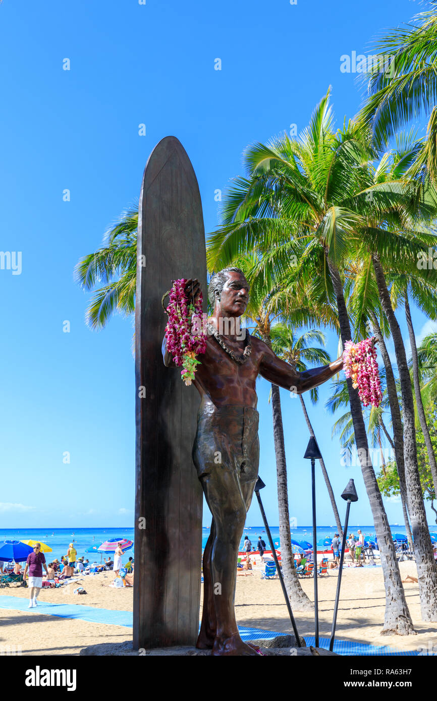 Father of modern surfing hi-res stock photography and images - Alamy