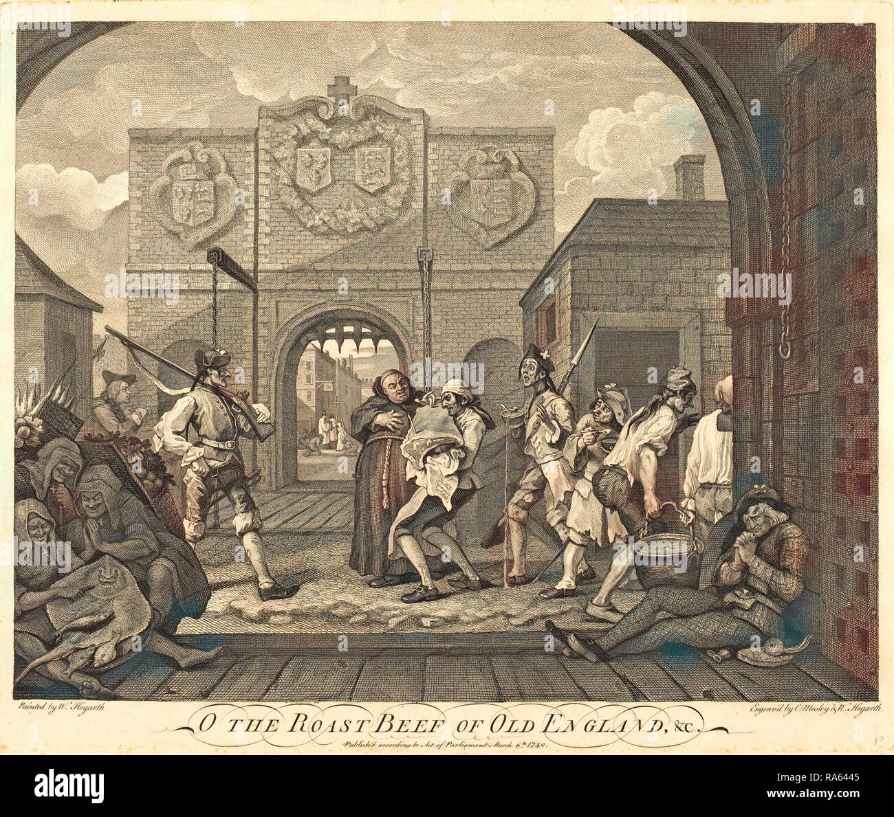 William Hogarth and Charles Mosley, British (c. 1720-1770 or after ...