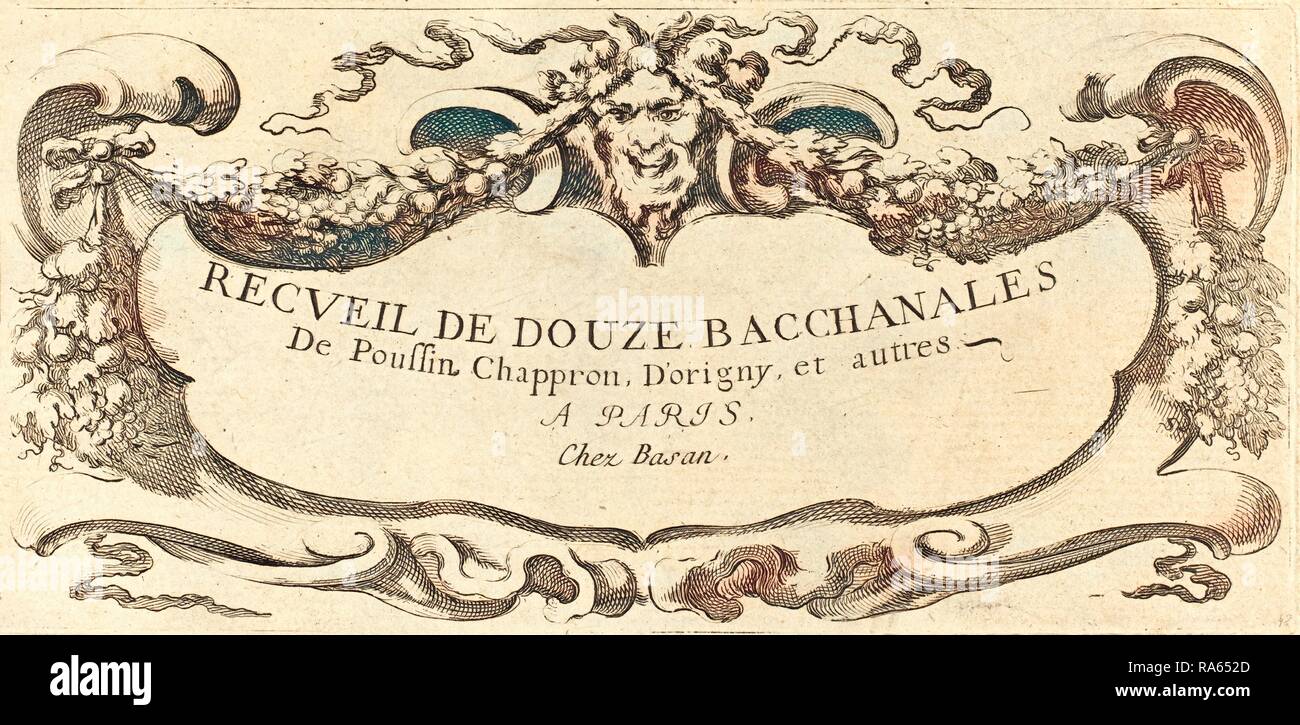 Nicolas Cochin, French (1610-1686), Frontispiece, 1650s, etching with ...