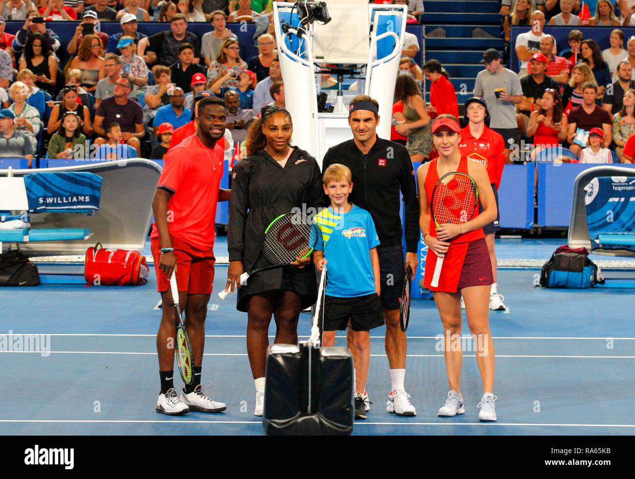 RAC Arena, Perth, Australia. 1st Jan, 2019. Hopman Cup Tennis ...
