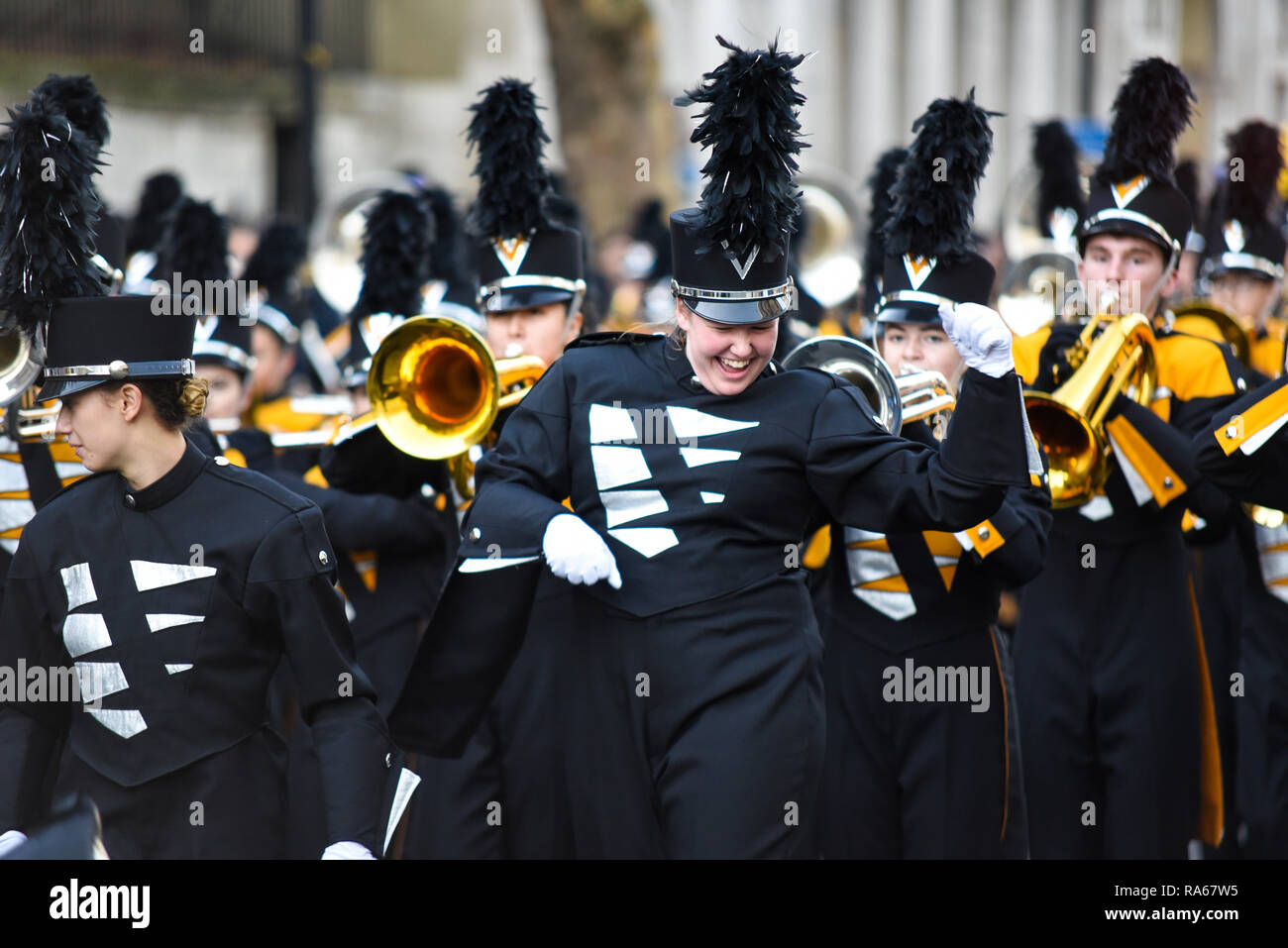 Mountain View High School Spartan Marching Band from California, USA ...