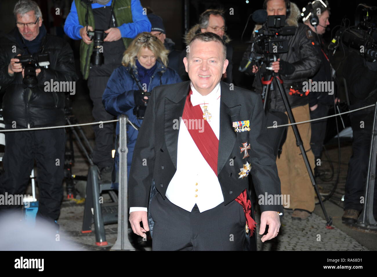 Copenhagen, Denmark. 1st January 2019. The Danish Prime Minister Lars ...