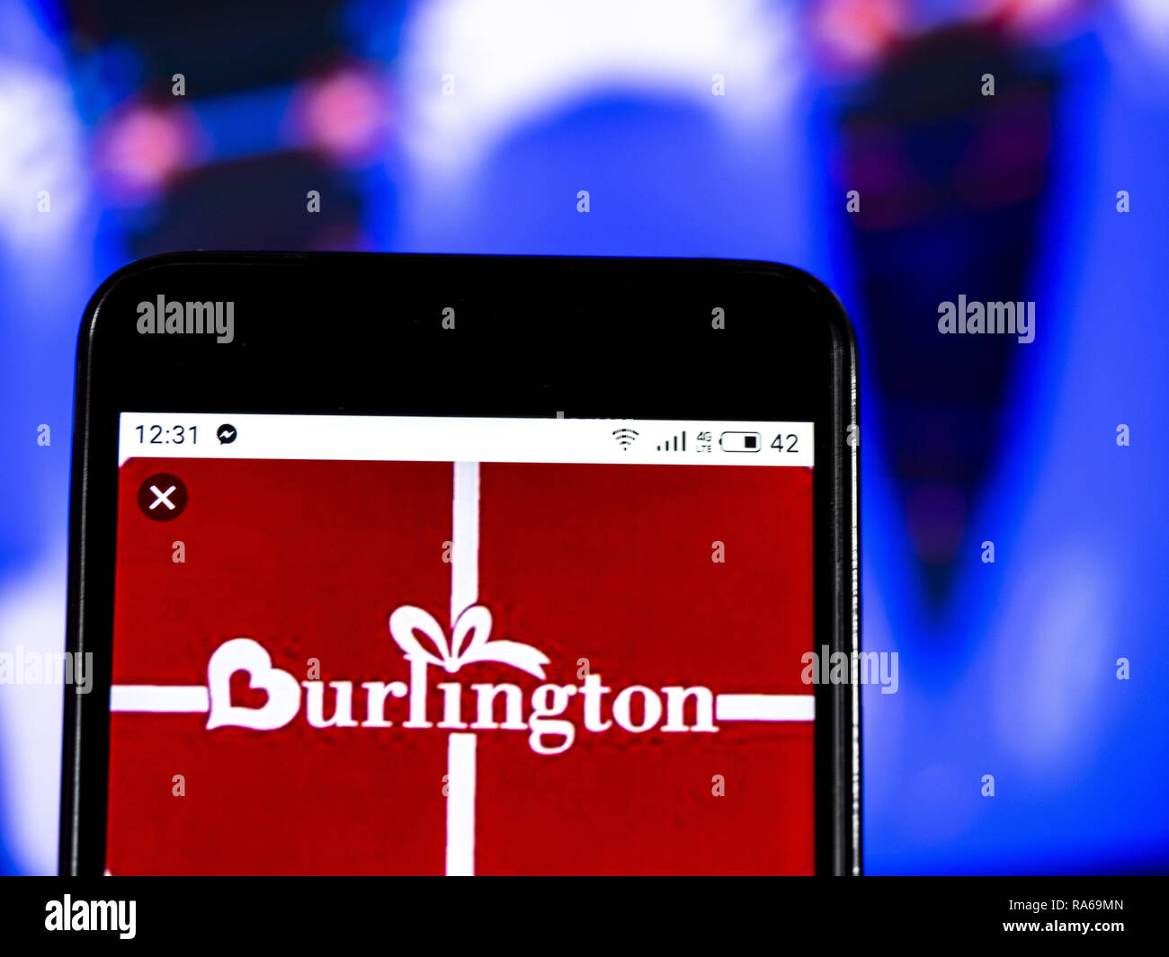 Burlington logo hi-res stock photography and images - Alamy