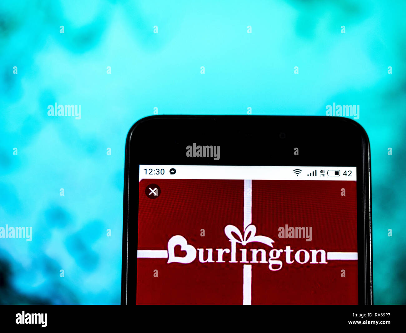 Burlington logo hi-res stock photography and images - Alamy
