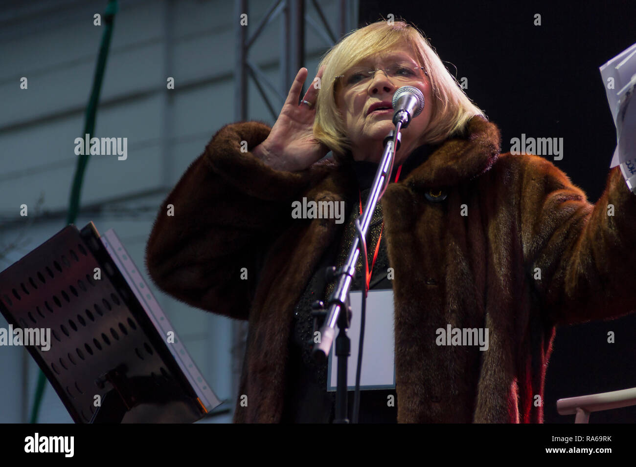 Belgrade, Serbia. 1st Jan 2019. Famous Yugoslavian jazz and pop singer ...