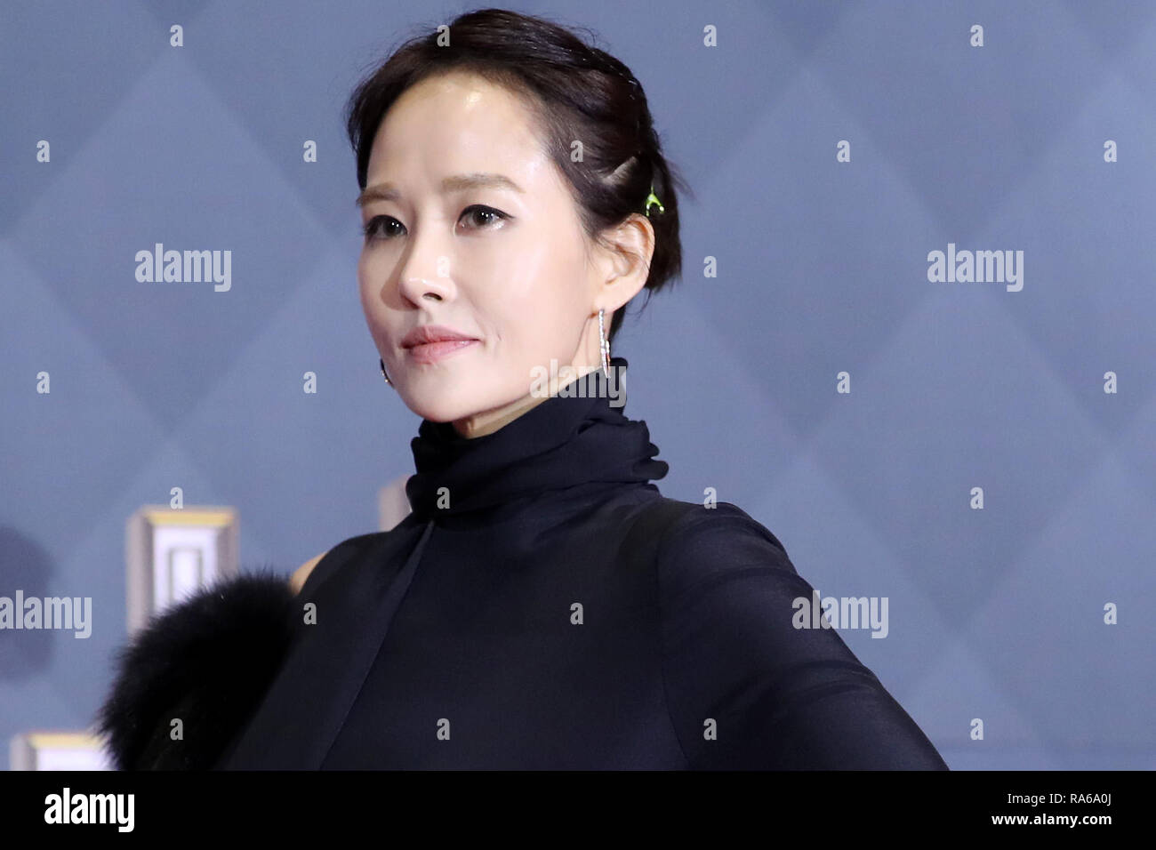 02nd Jan, 2019. S. Korean actress Kim Sun-ah South Korean actress Kim ...