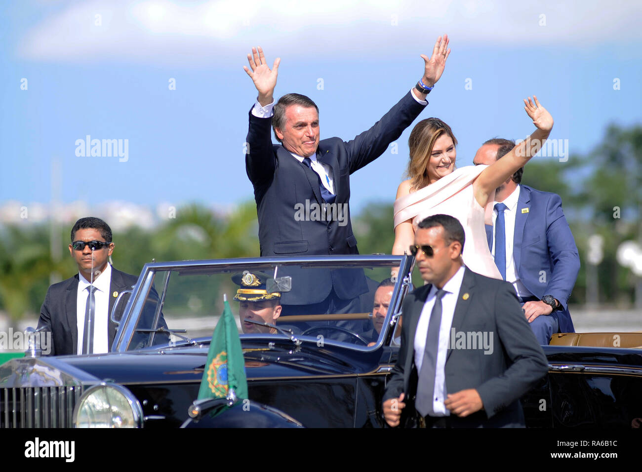 Brasilia, Brazil. 01st Jan, 2019. Brazil's President Jair Bolsonaro ...