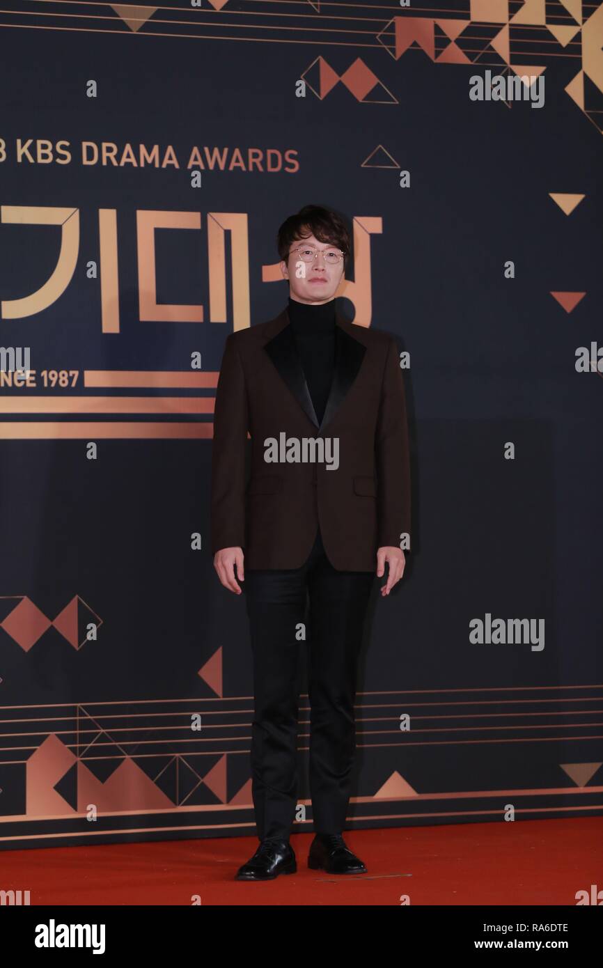 Seoul, Korea. 31st Dec, 2018. Jun Hyun-moo, Uie, Seol In A, Jo Woo Ri ...