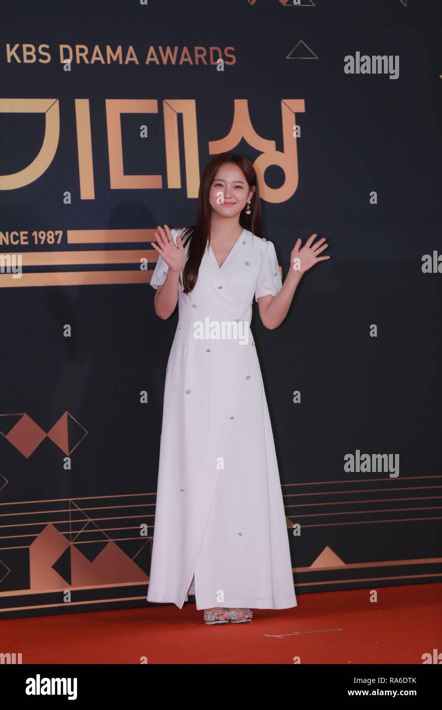 Seoul, Korea. 31st Dec, 2018. Jun Hyun-moo, Uie, Seol In A, Jo Woo Ri ...